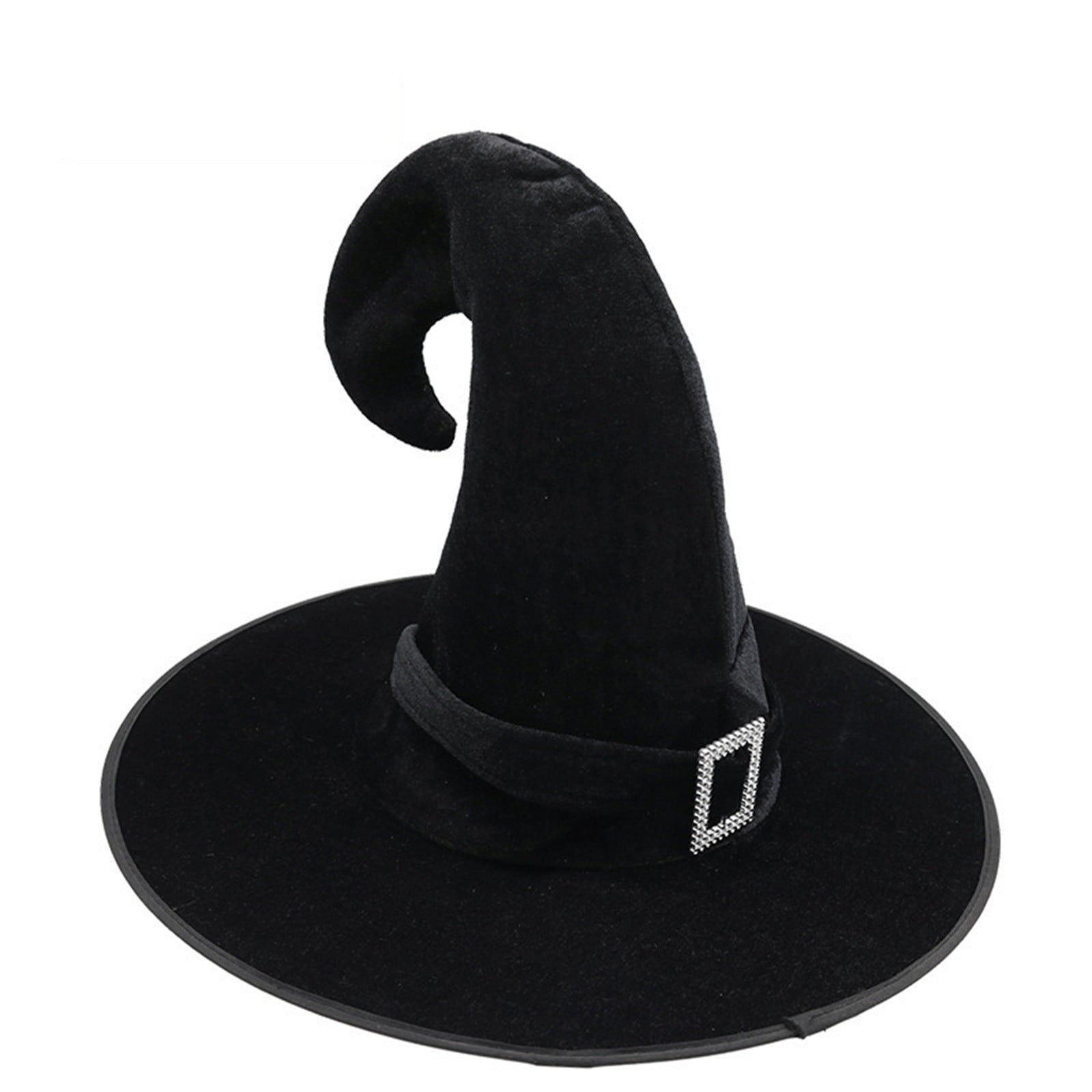EUDIDV Spooky Props Halloween Hat Witch Spirit Witch Hook Hat Party ...