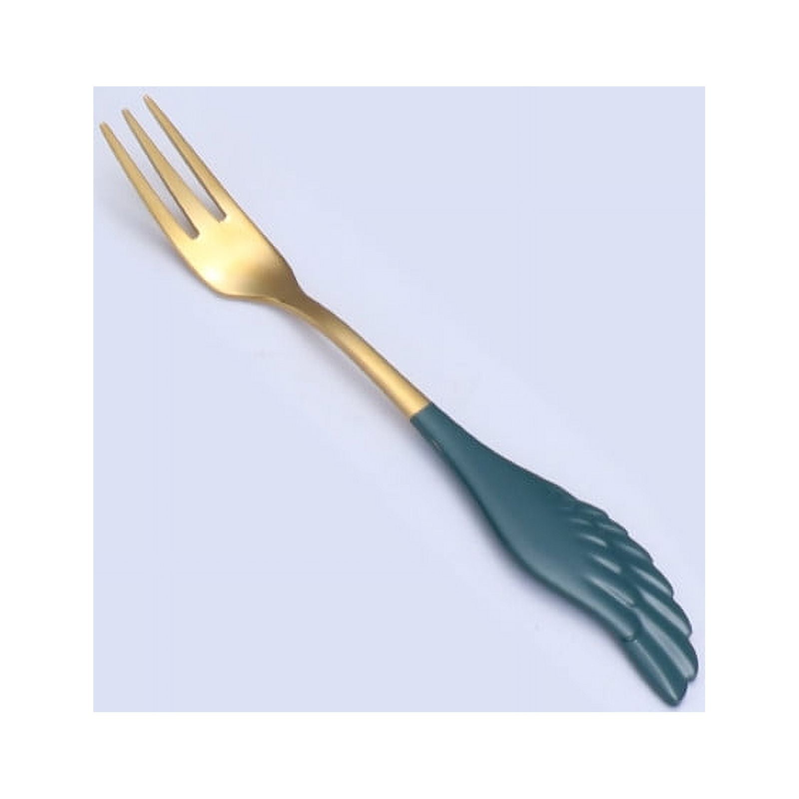 EUDIDV Spoons and Forks Set 304 Stainless Steel Lovers Coffee Spoon ...