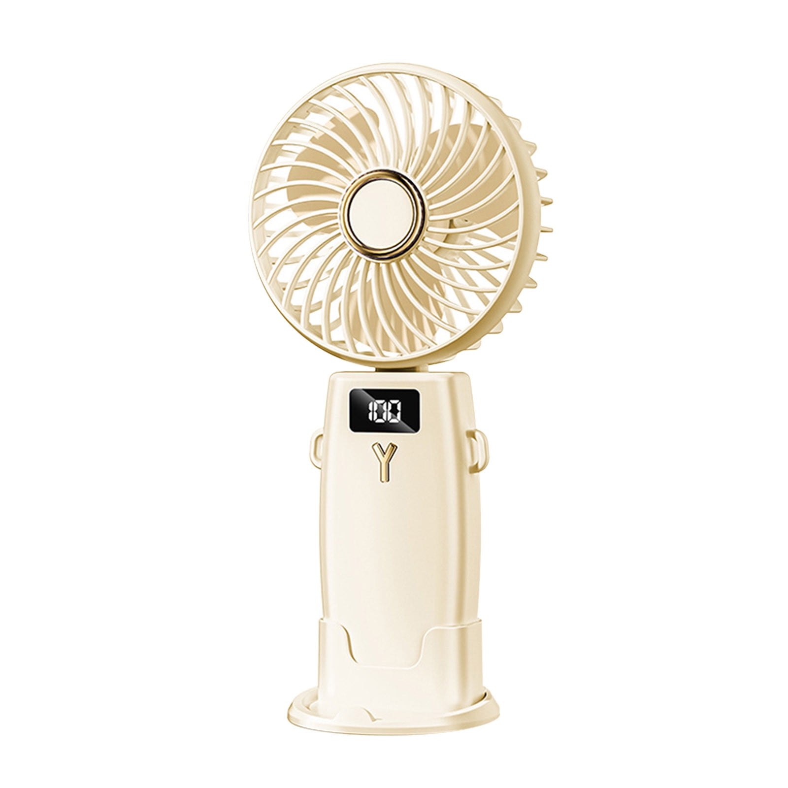 EUDIDV USB Fan Portable 2024 New Digital Display High Speed Fan With ...