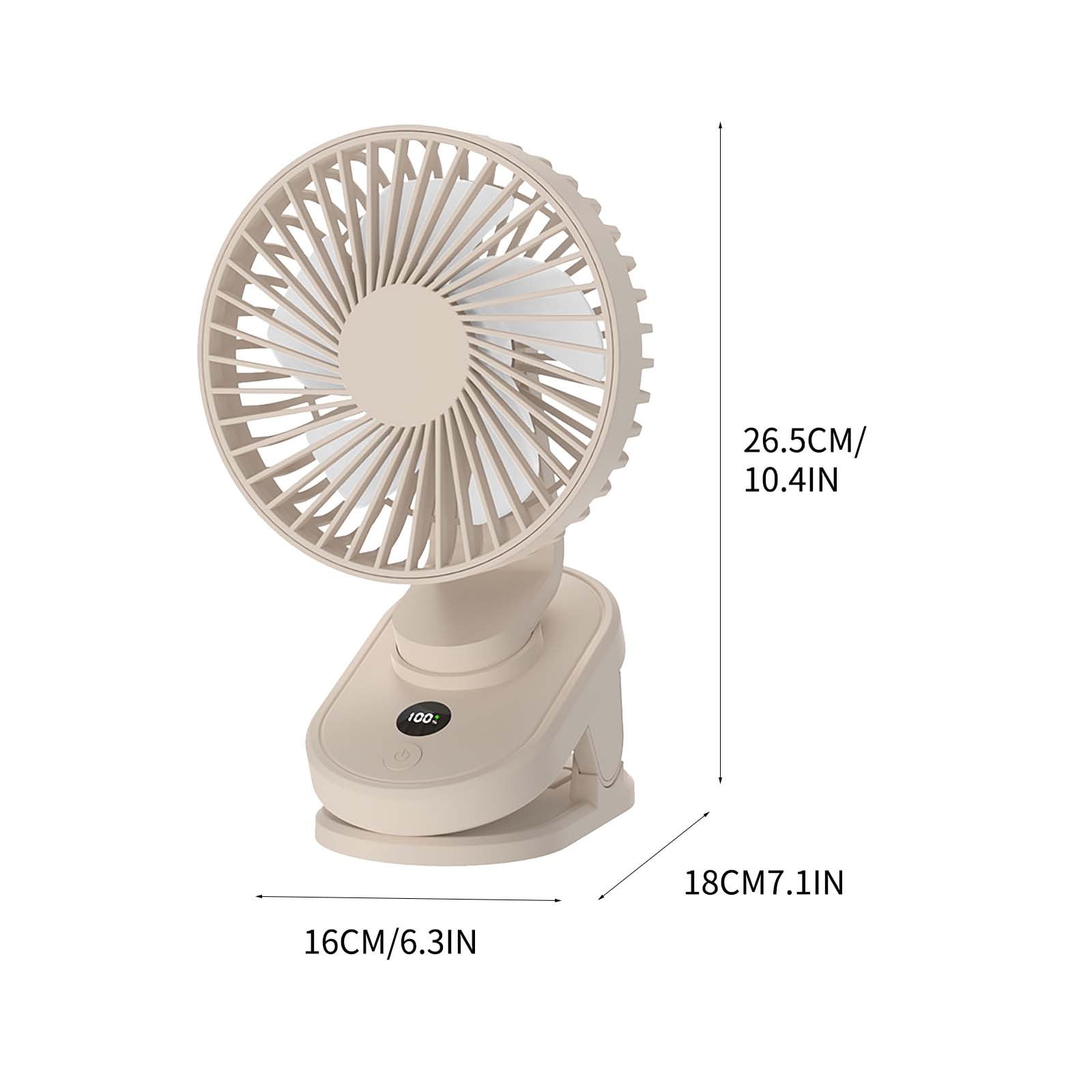 EUDIDV USB Fan Portable New Circulating Fan Desktop With High Wind ...