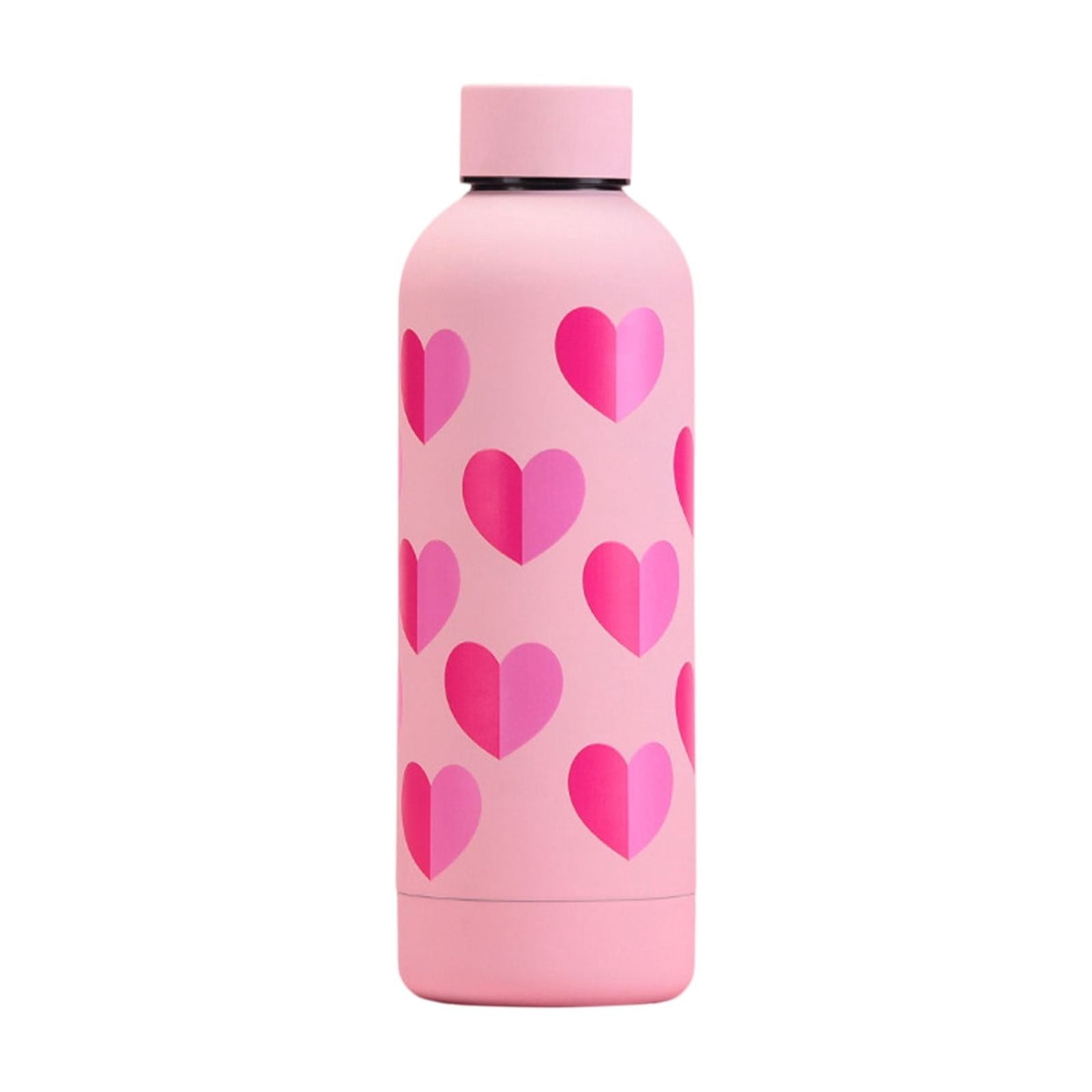 EUDIDV Valentine's Decor New Stainless Steel Insulated Cup With Straw ...