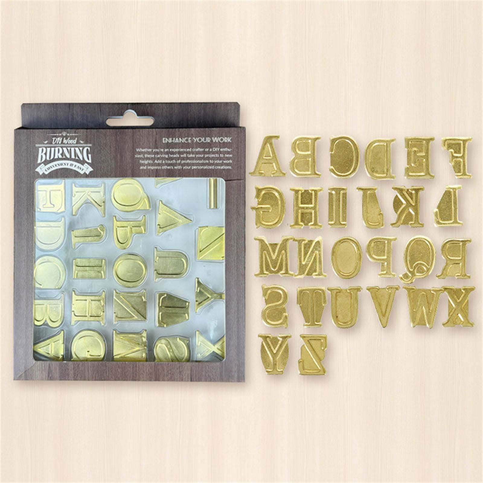 EUDIDV Xmas Ornaments 2025 New Copper 26 English Alphabet And Number ...