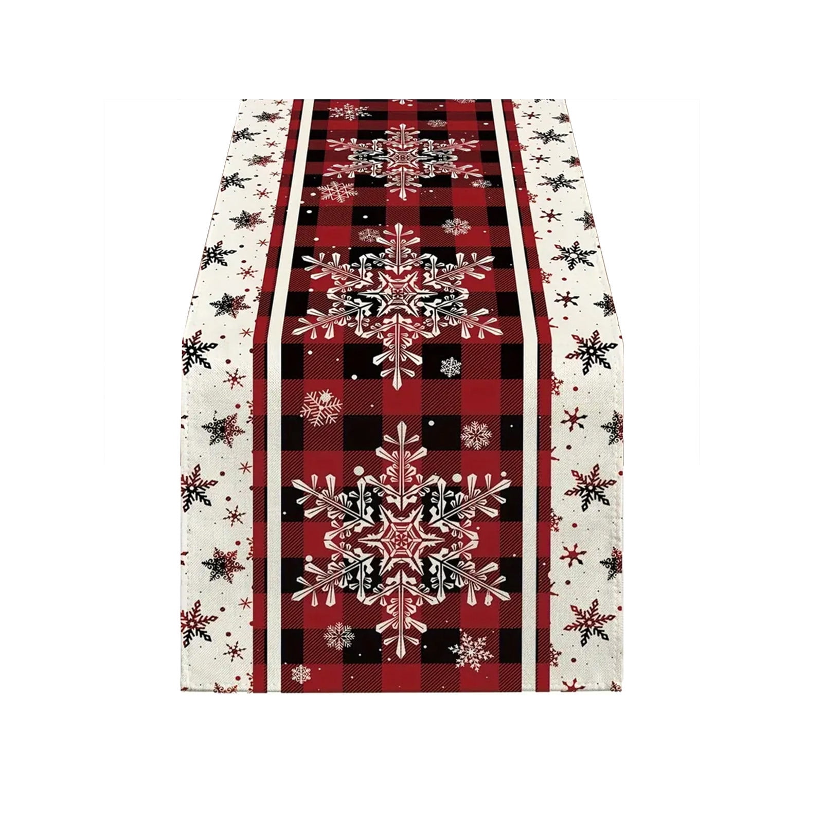 EUDIDV Xmas Tree Decor Christmas Tablecloth Christmas Red Table Flag ...
