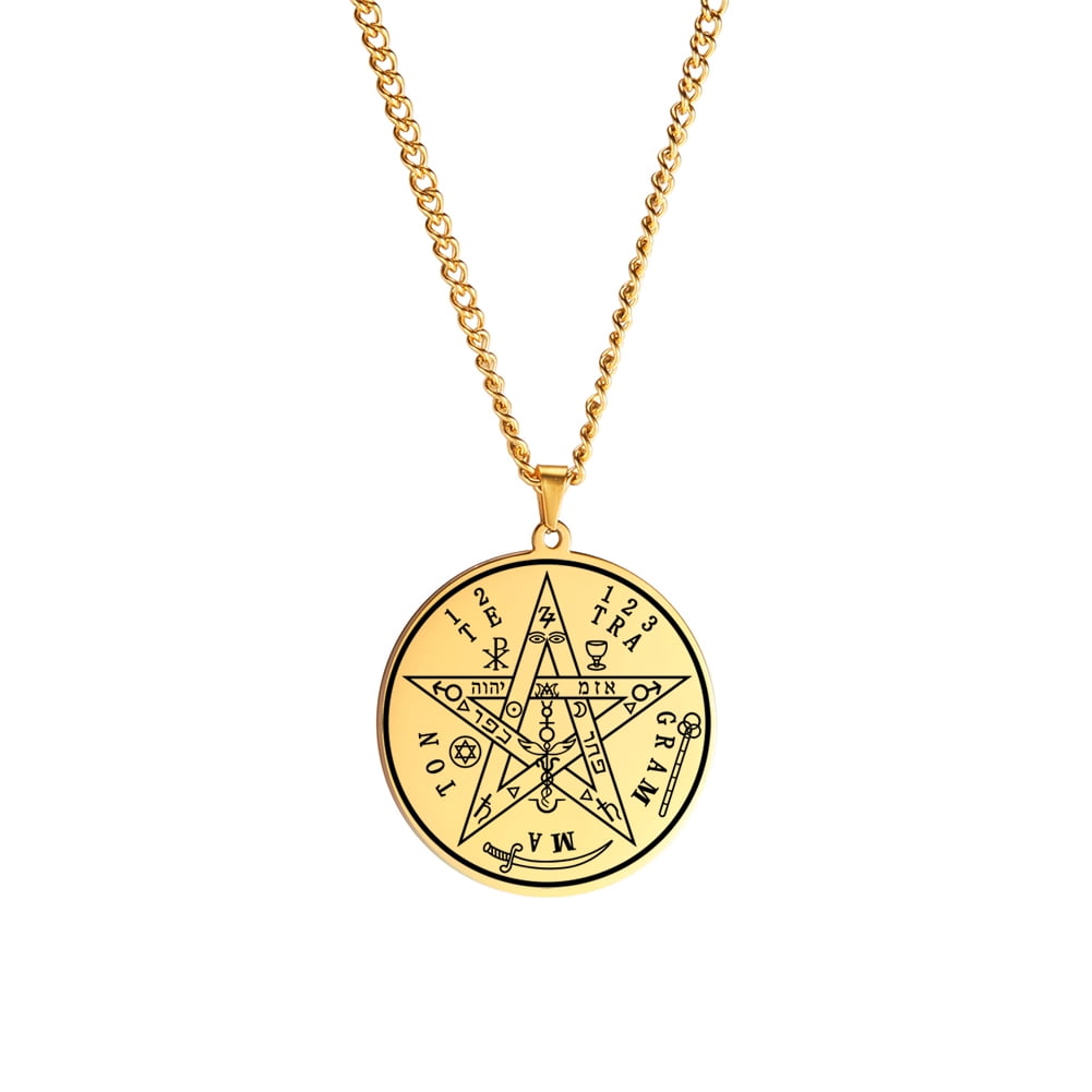 EUEAVAN Talisman Tetragrammaton Pentagram of Solomon Supernatural ...