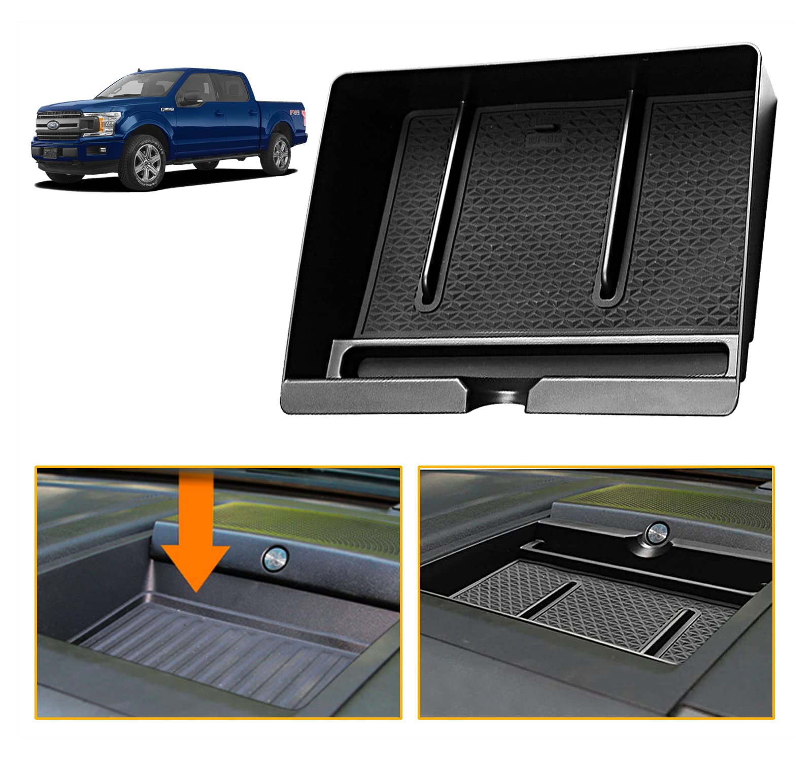 EUEKY for 2020 Dashboard CM31 Organizer Tray Compatible with 2020-2015 ...