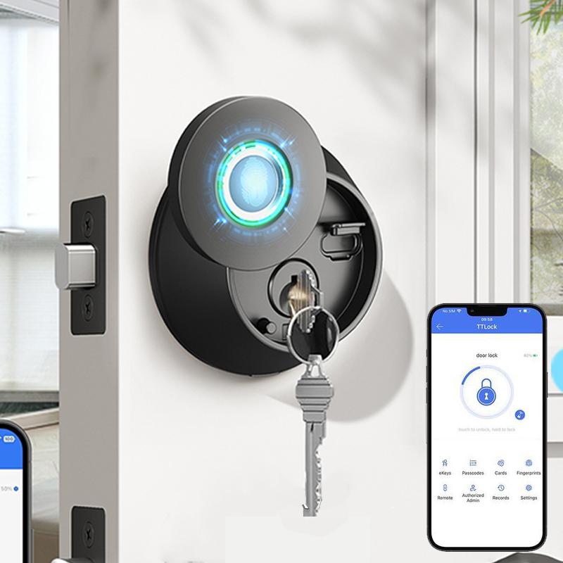 EUERTE 3th Gen Fingerprint Door Lock with App Smart Deadbolt Auto Lock ...