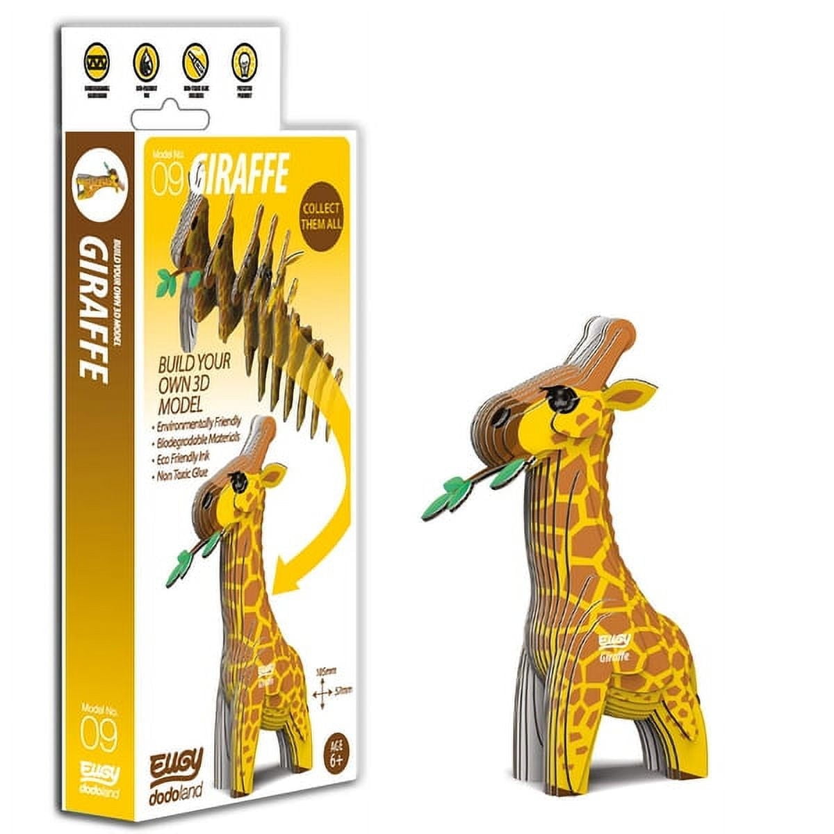 EUGY 3D Giraffe Model Craft Kit - Walmart.com