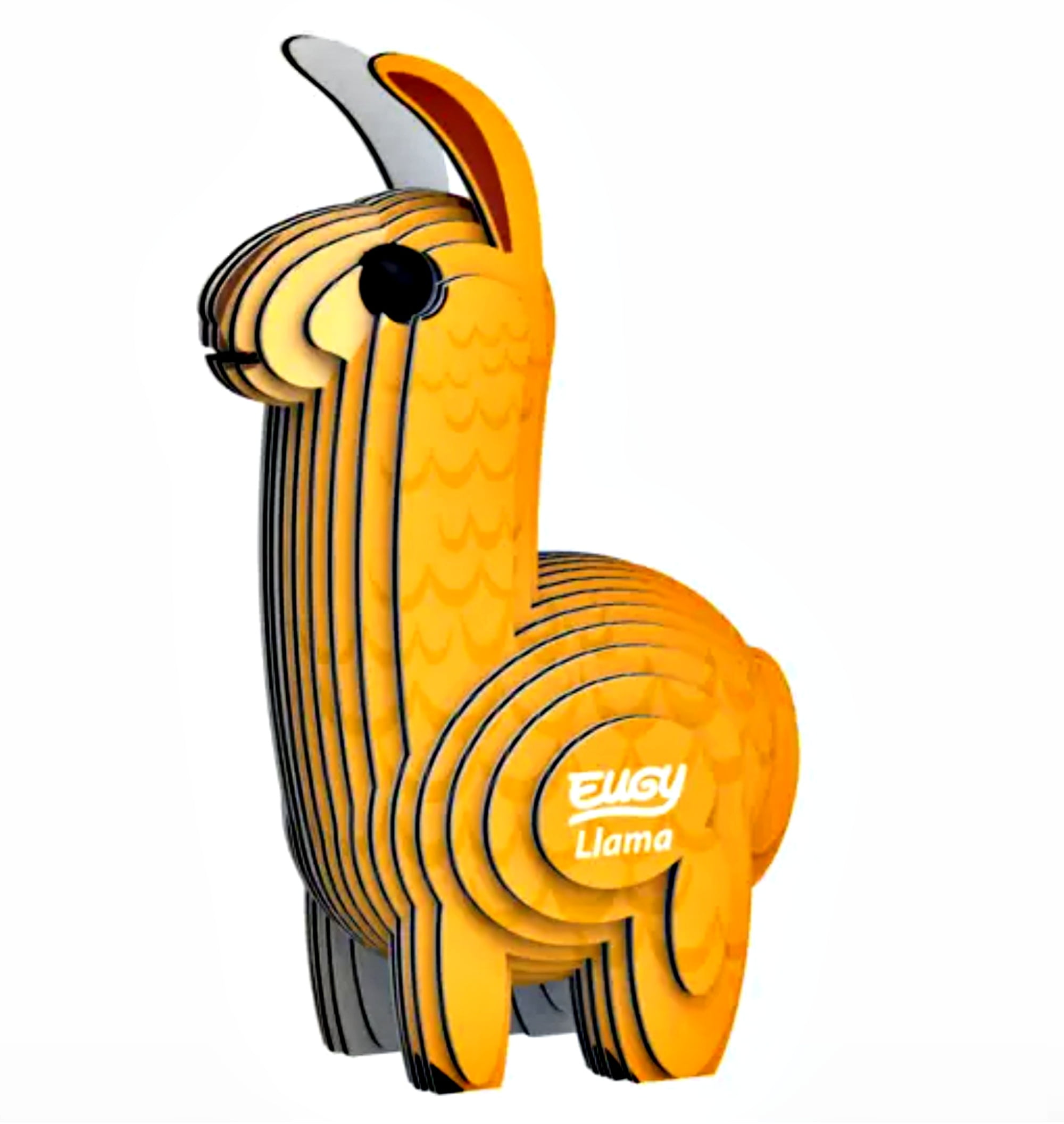 EUGY Llama Eco-Friendly Educational Learning 3D Safe Cardboard Puzzle ...