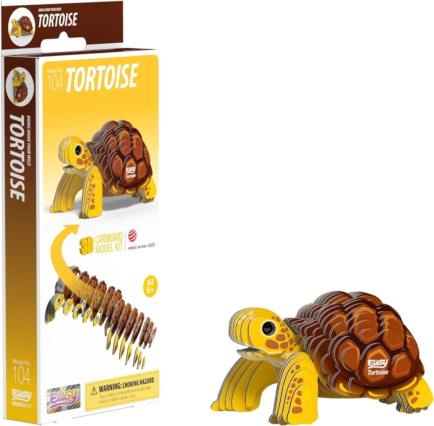 EUGY Tortoise 3D Model Craft Kit - Walmart.com