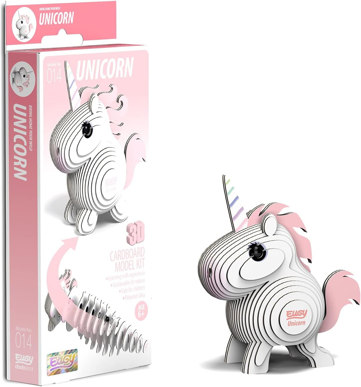 EUGY Unicorn 3D Craft Kit - Walmart.com