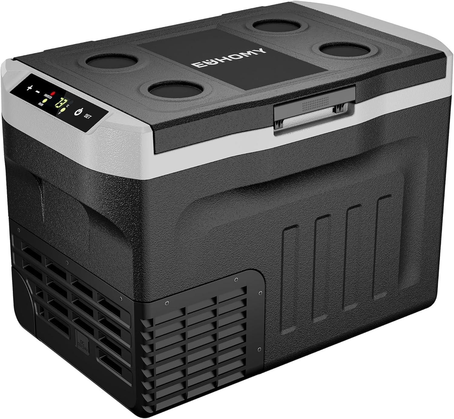 EUHOMY 12 Volt Refrigerator, 31QT 12V Cooler, Compressor Electric ...
