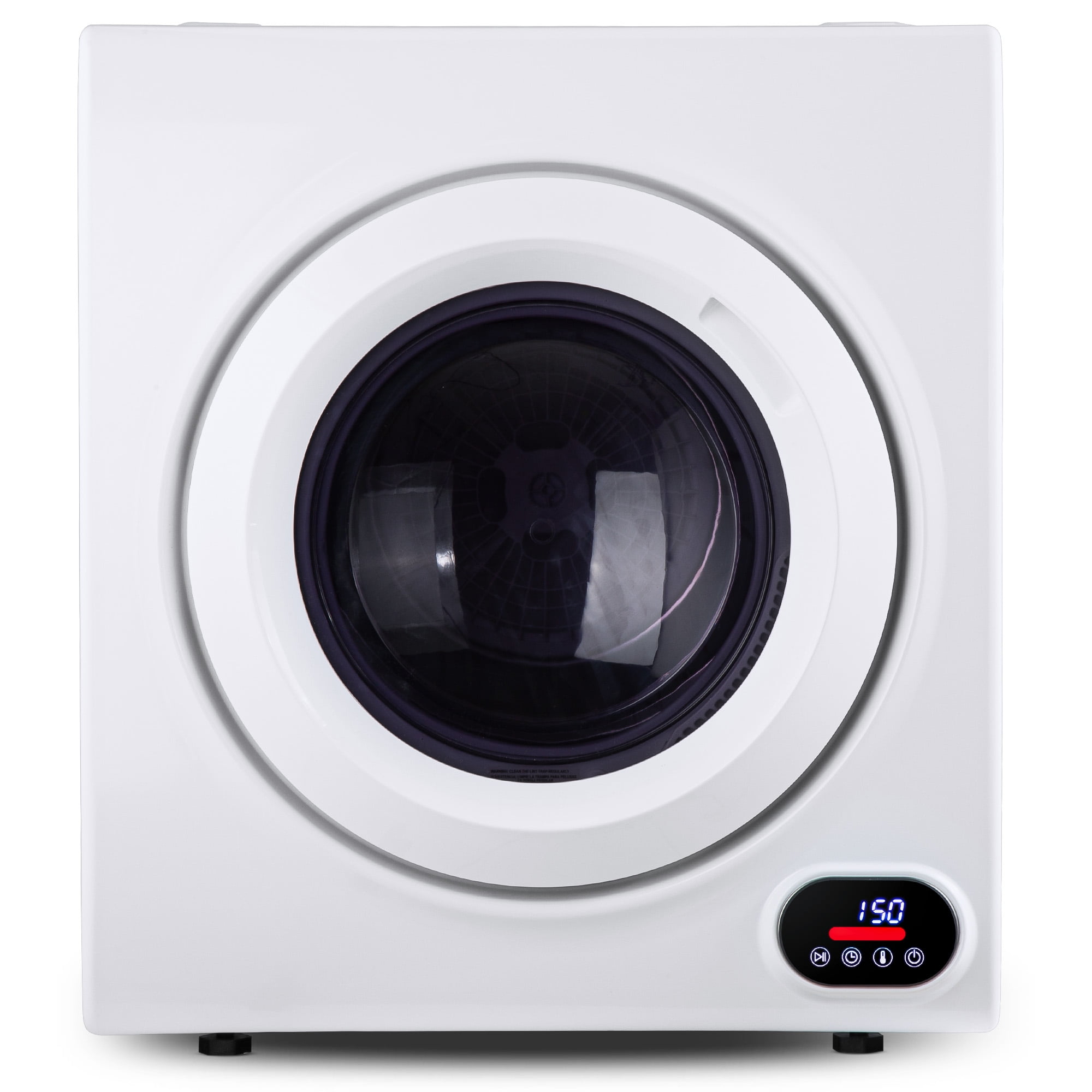 EUHOMY 2.7 Cu. ft. Compact Electric Dryer with LCD Touch Panel for Home ...