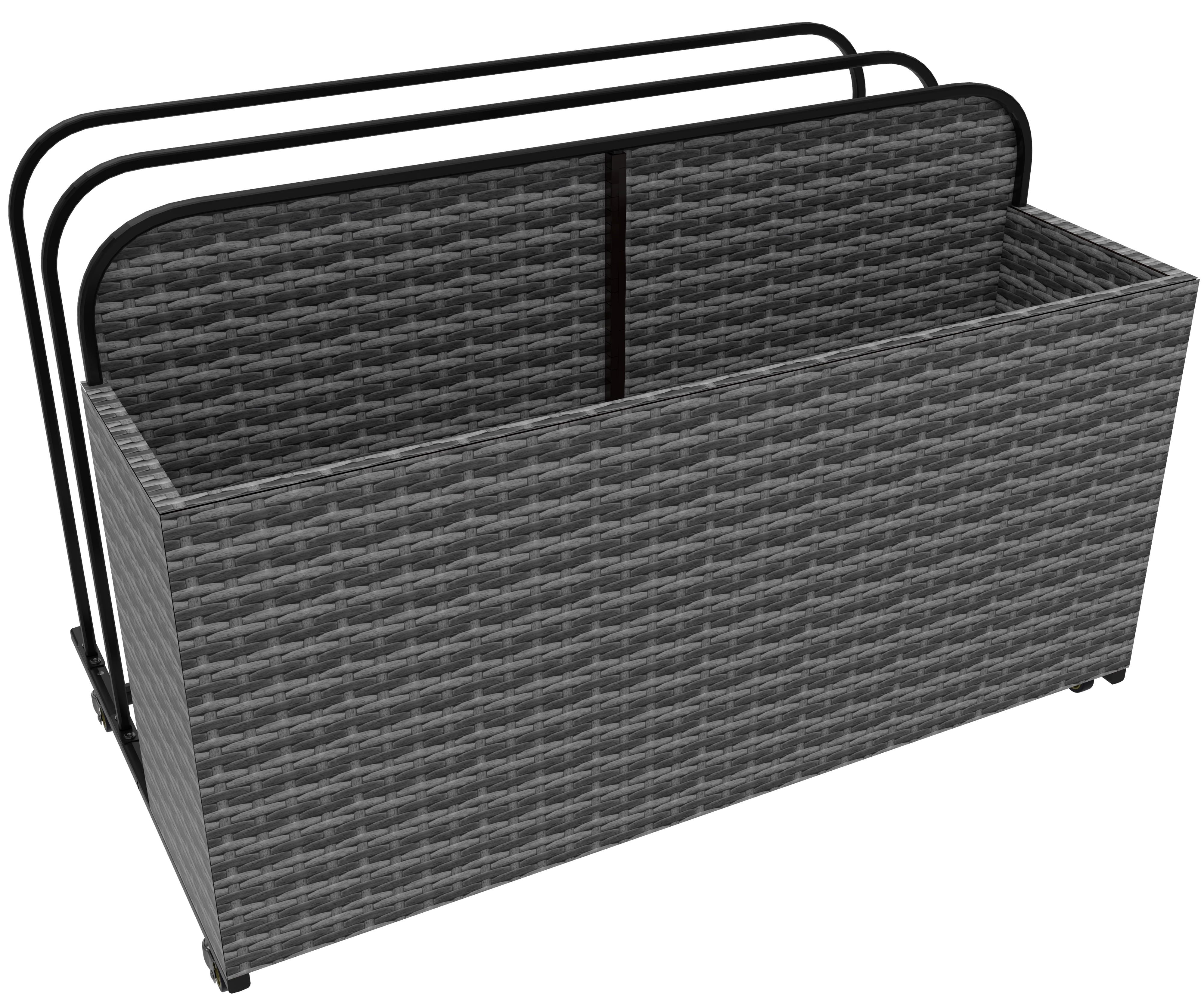 EUNHOO Rolling Poolside Float Storage, Pool Storage Bin, Outdoor ...