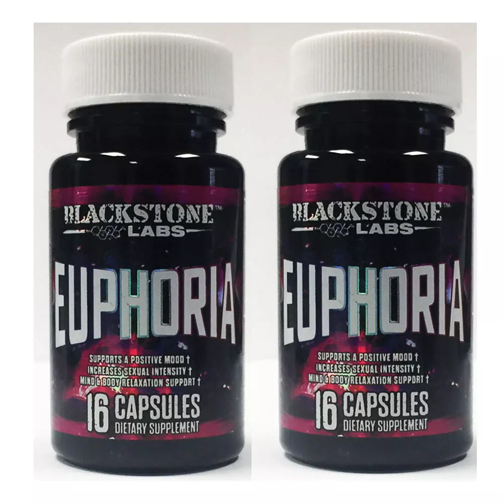 EUPHORIA Mood Enhancer 16 Capsules - 2 Bottles - Walmart.com