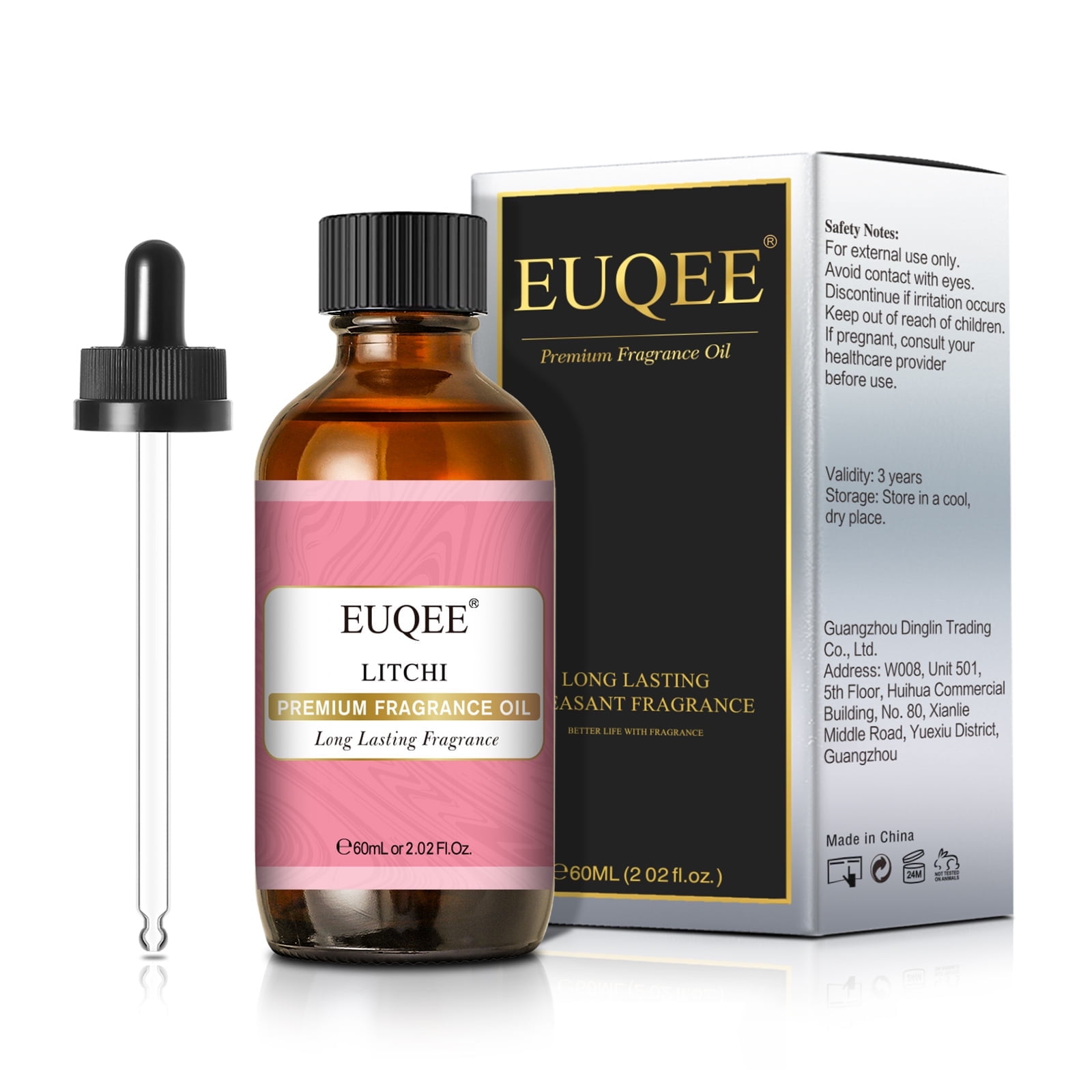 EUQEE Litchi Fragrance Oil Premium Fragrance Essential Oil 60ml for ...