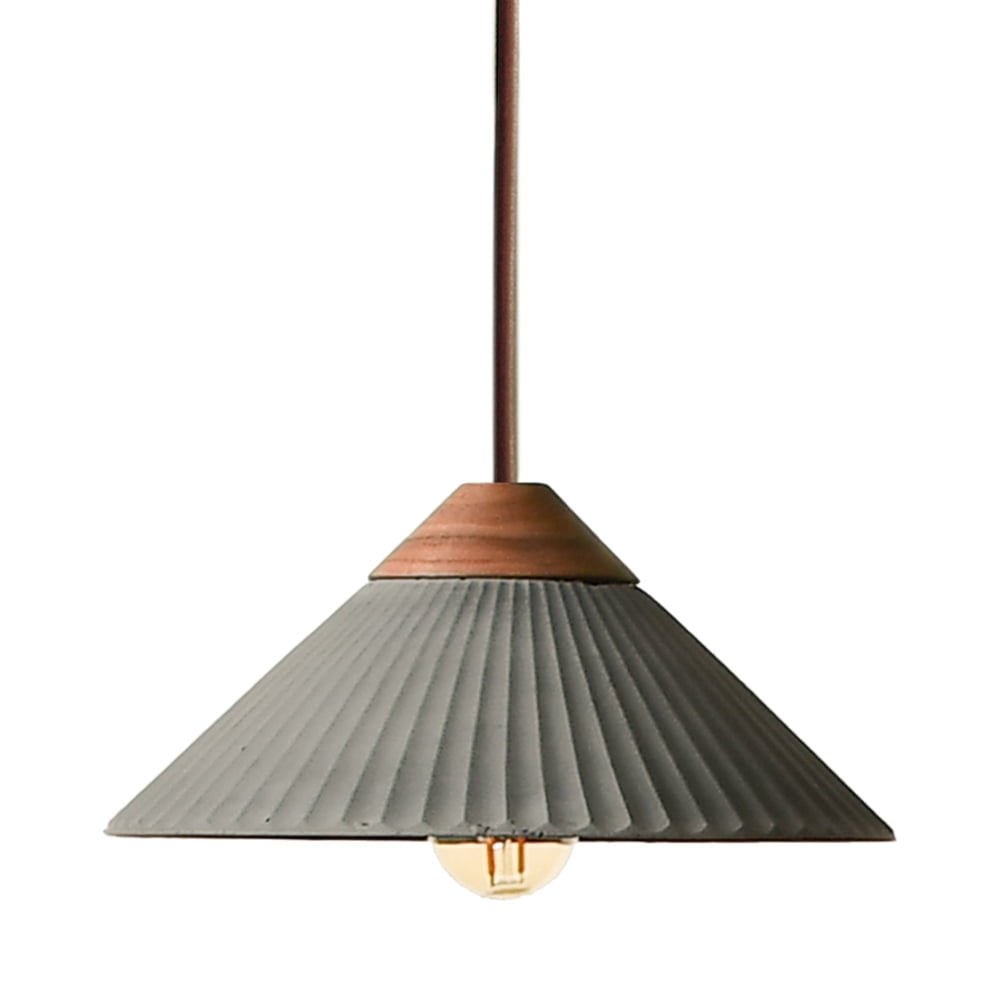 EURI LIGHTING SUMMIT MOUNTAIN CONCRETE PENDANT Dark Grey - Walmart.com
