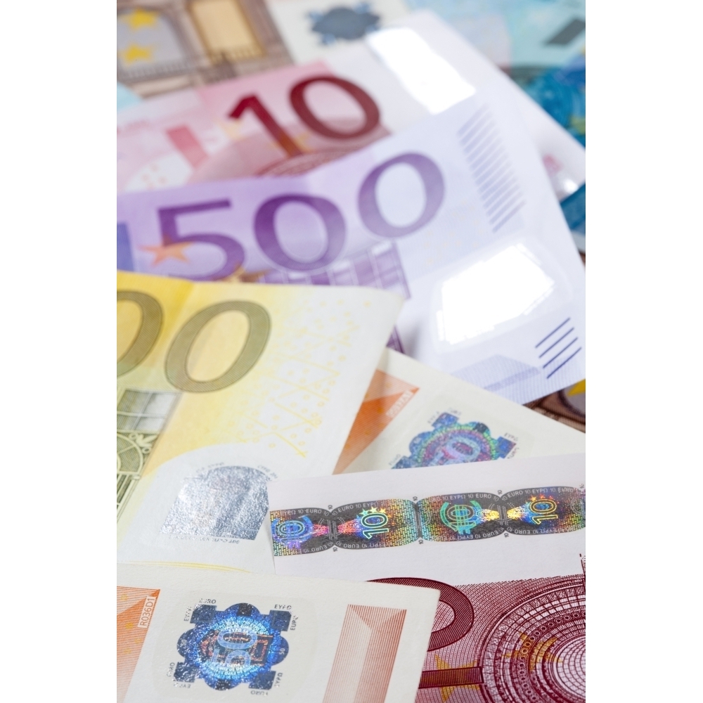 EURO - EUROPEAN UNION BANKNOTES Poster Print (27 x 9) - Walmart.com