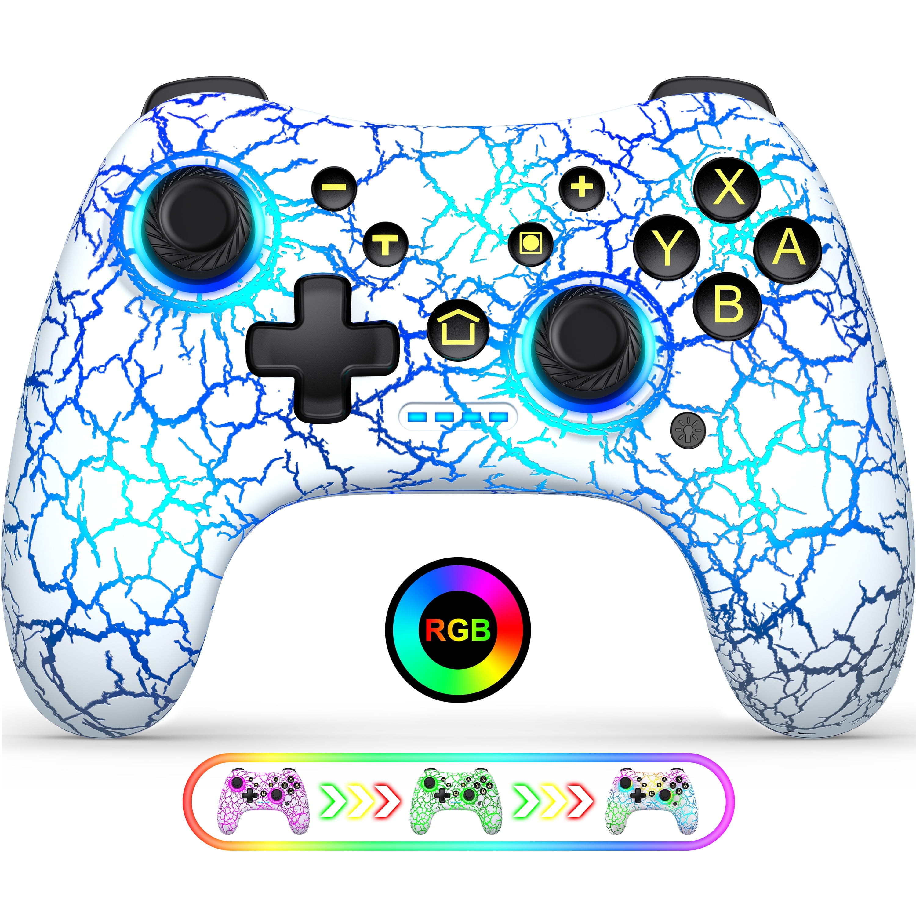 Nintendo Switch Pro Controller - Wireless for Switch/Lite/OLED, Android/IOS/PC - Turbo ...