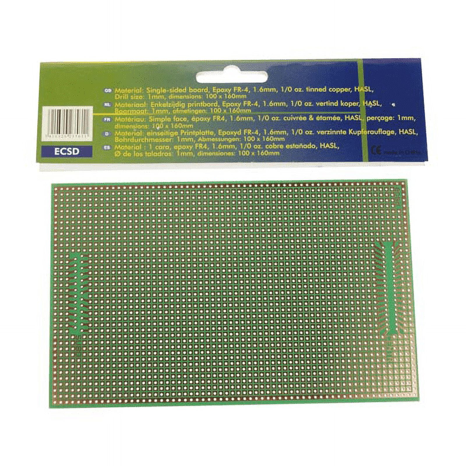 Velleman ECSD Subd25 & Center Eurocard - 3.9 x 6.3 in. - Fr4 - Walmart.com