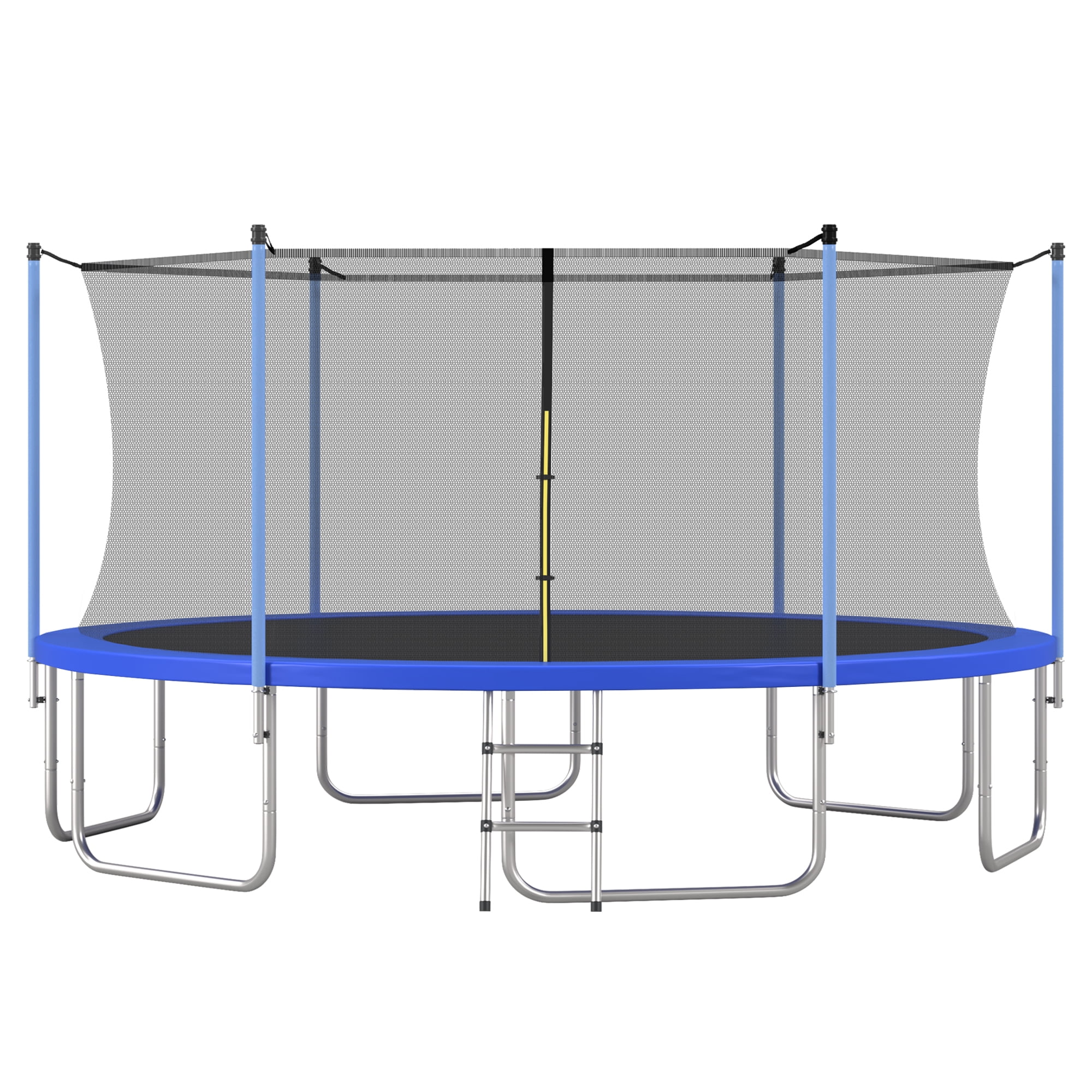 EUROCO 16FT Trampoline for Kids with Safety Inner Enclosure Net, Easy ...