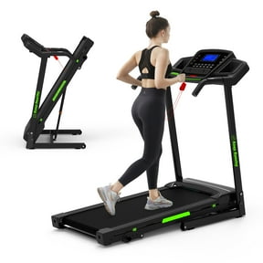 EUROCO 3.5HP Electric Treadmil with Incline,50" Longer Running Walking ...