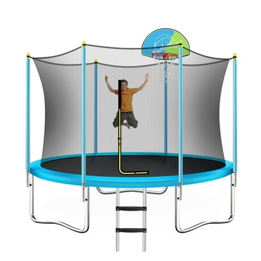 Propel 15' Trampoline with Bounce Control, Steel Springs, Safety ...