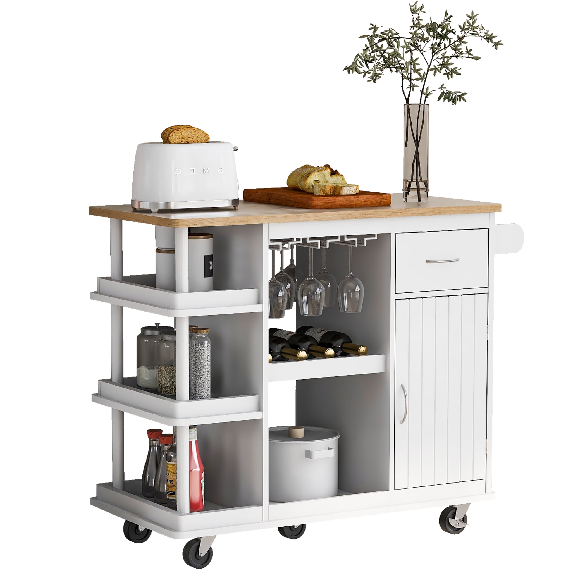EUROCO Kitchen Islands with Storage,Kitchen islands cart with ...