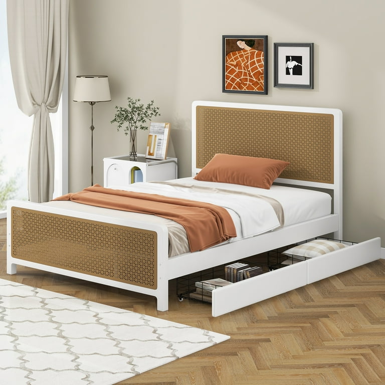 Euroco wood platform bed store
