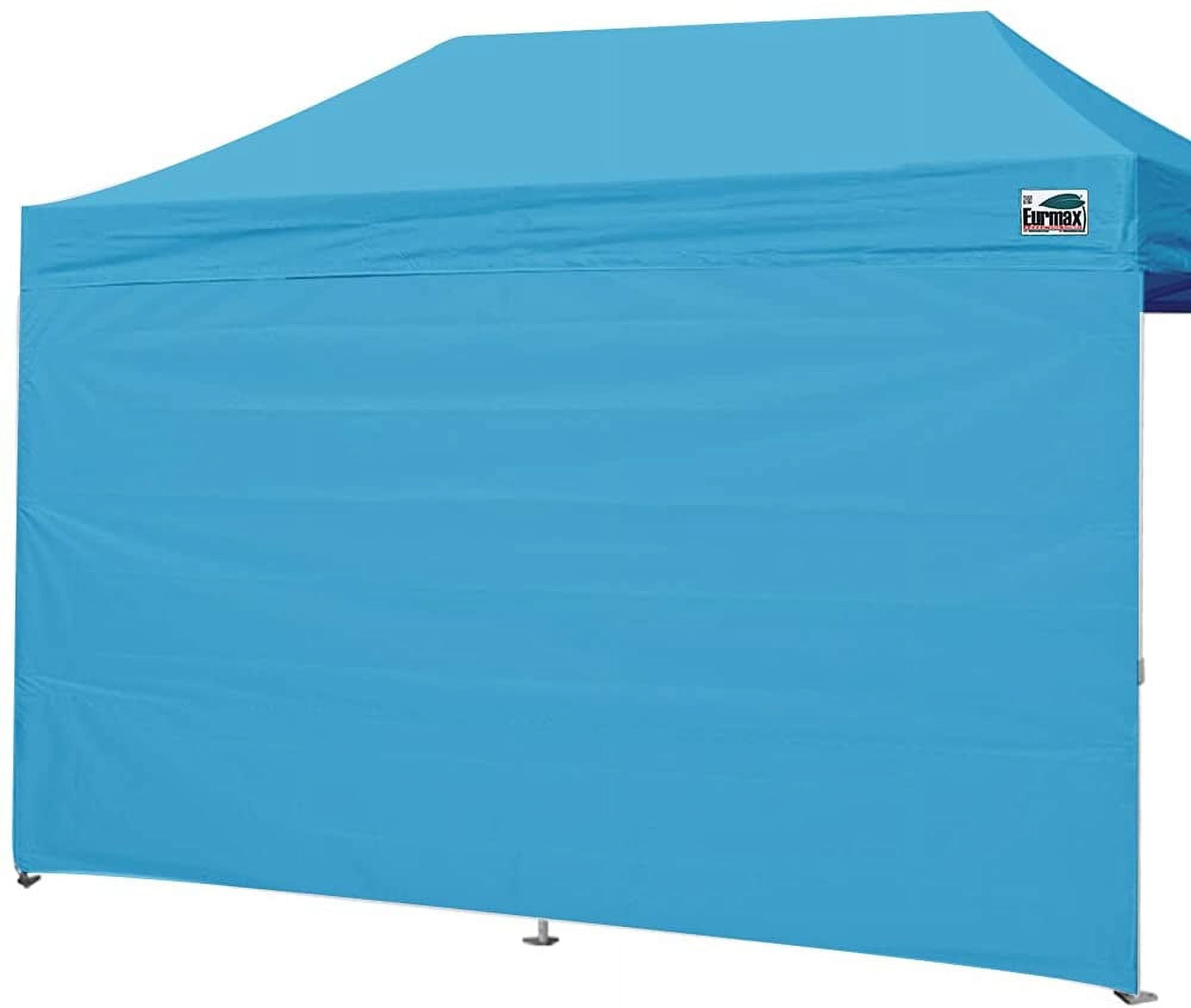 Eurmax Instant Sunwall for 10ftx20ft Pop up Canopy, 1 Pack Sky Blue ...
