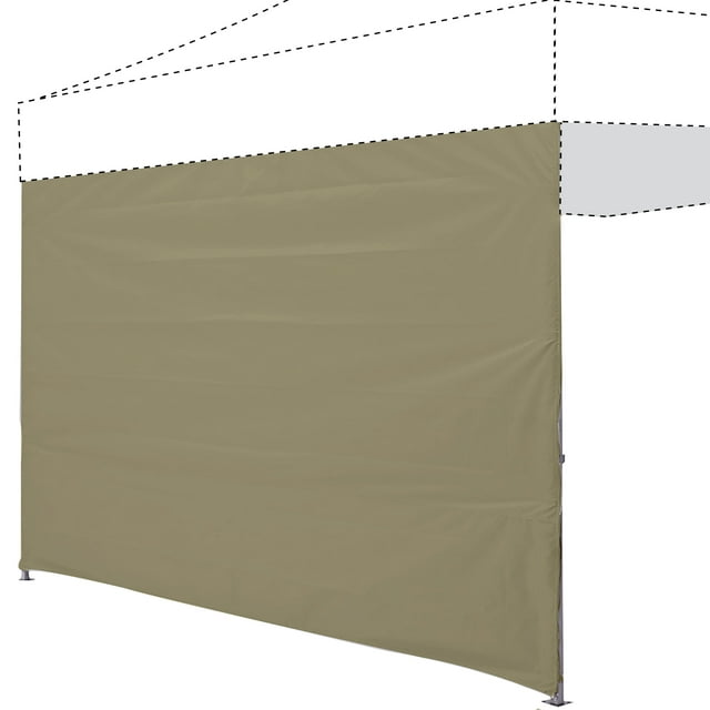 EUROMAX Sun Shade Sidewall, Instant Canopy Wall for 10x10FT Pop Up Tent ...