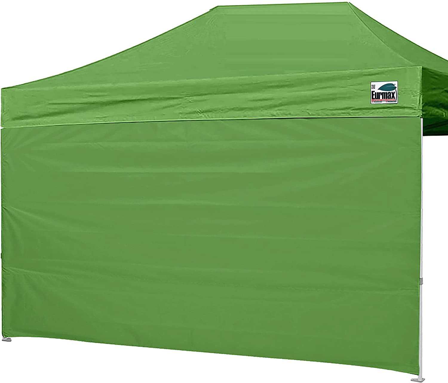 Eurmax Instant Sunwall for 10x15FT Pop up Canopy, 1 Pack Field Green ...