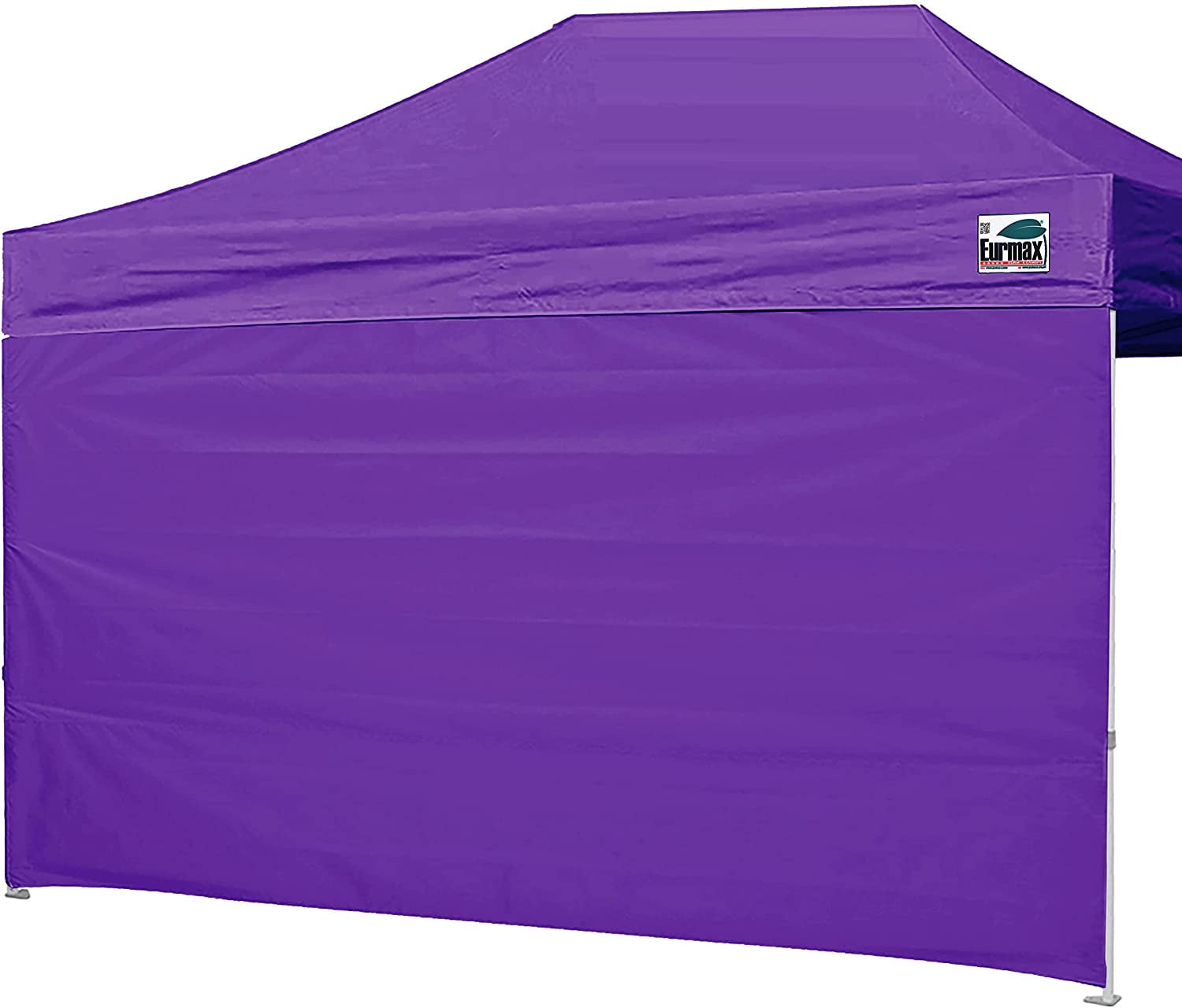 Eurmax Instant Sunwall for 10x15FT Pop up Canopy, 1 Pack Purple Canopy ...