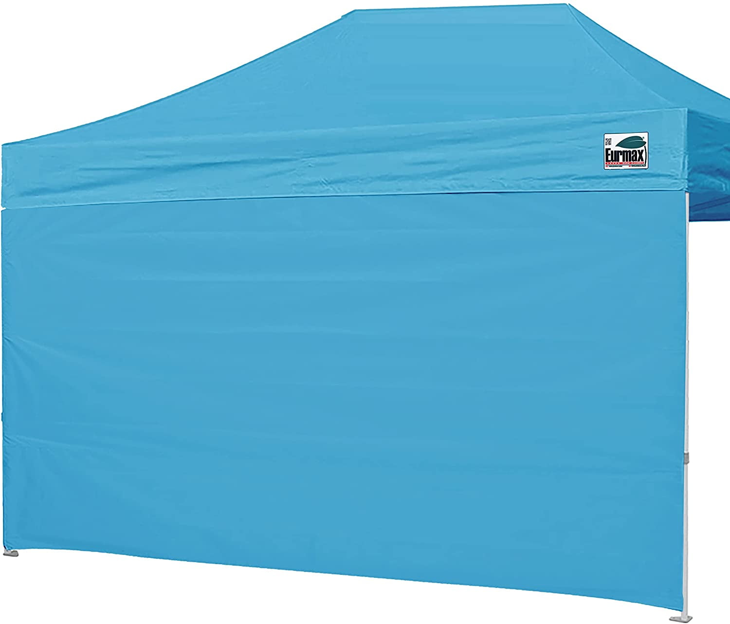 Eurmax Instant Sunwall for 10x15FT Pop up Canopy, 1 Pack Sky Blue ...
