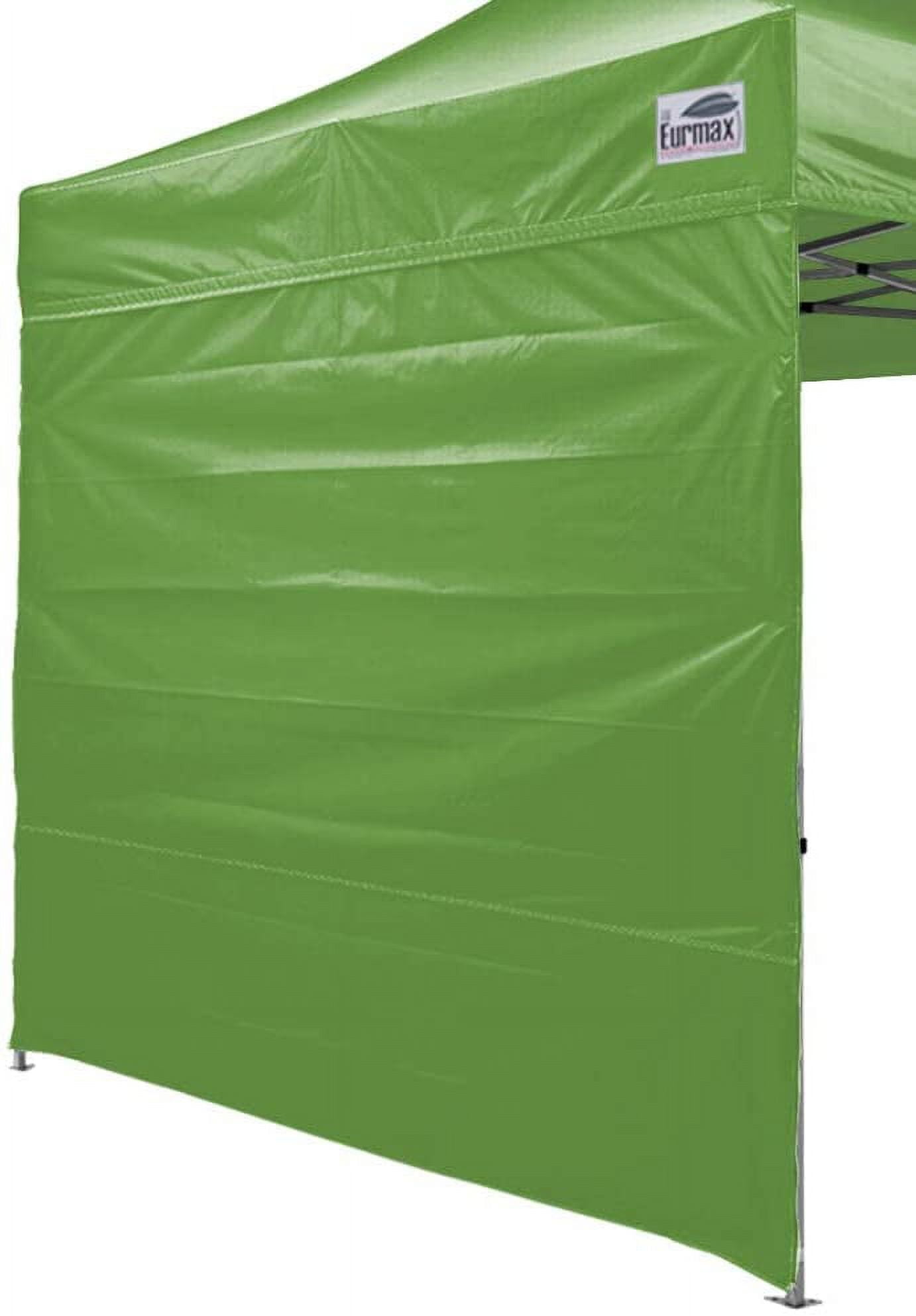 Eurmax Instant Sunwall for 5x5FT Pop up Canopy, 1 Pack Field Green ...