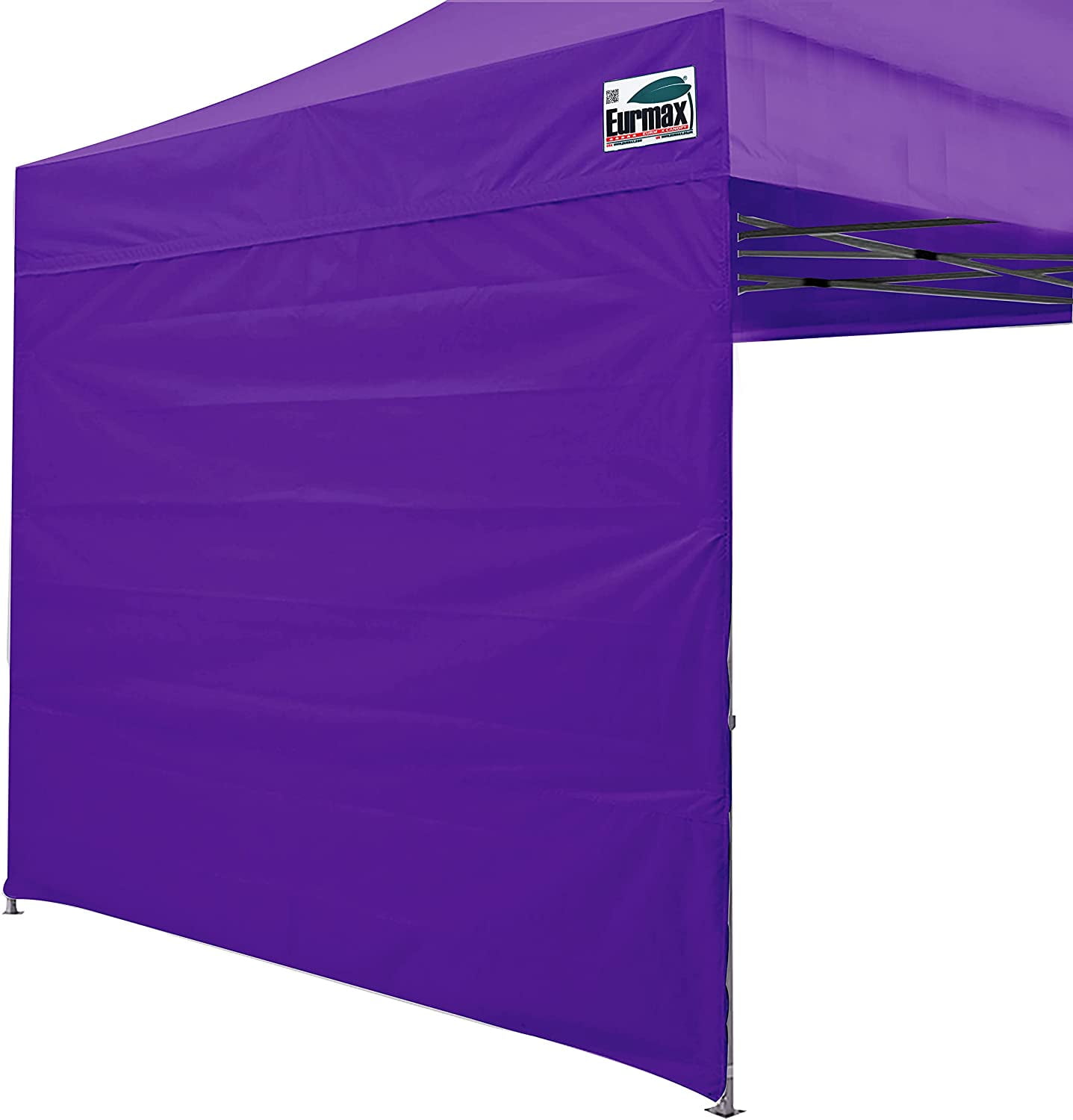 Eurmax Instant Sunwall for 5x5FT Pop up Canopy, 1 Pack Purple Canopy ...