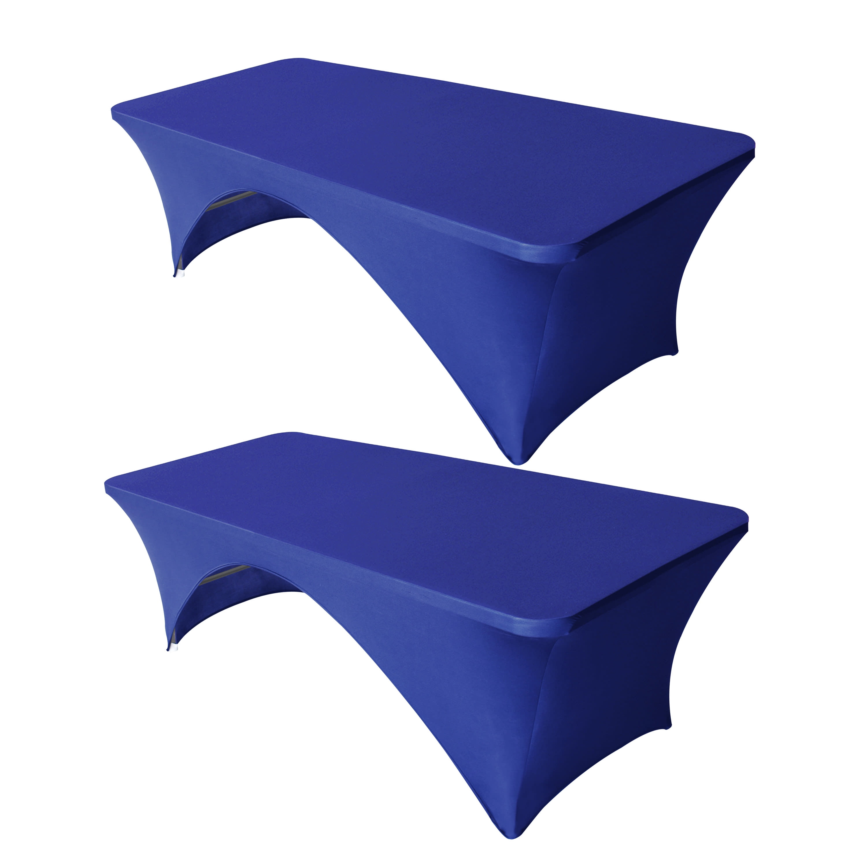 Eurmax USA Spandex Table Cover Fitted 30+ Colors Polyester Tablecloth，4 ...