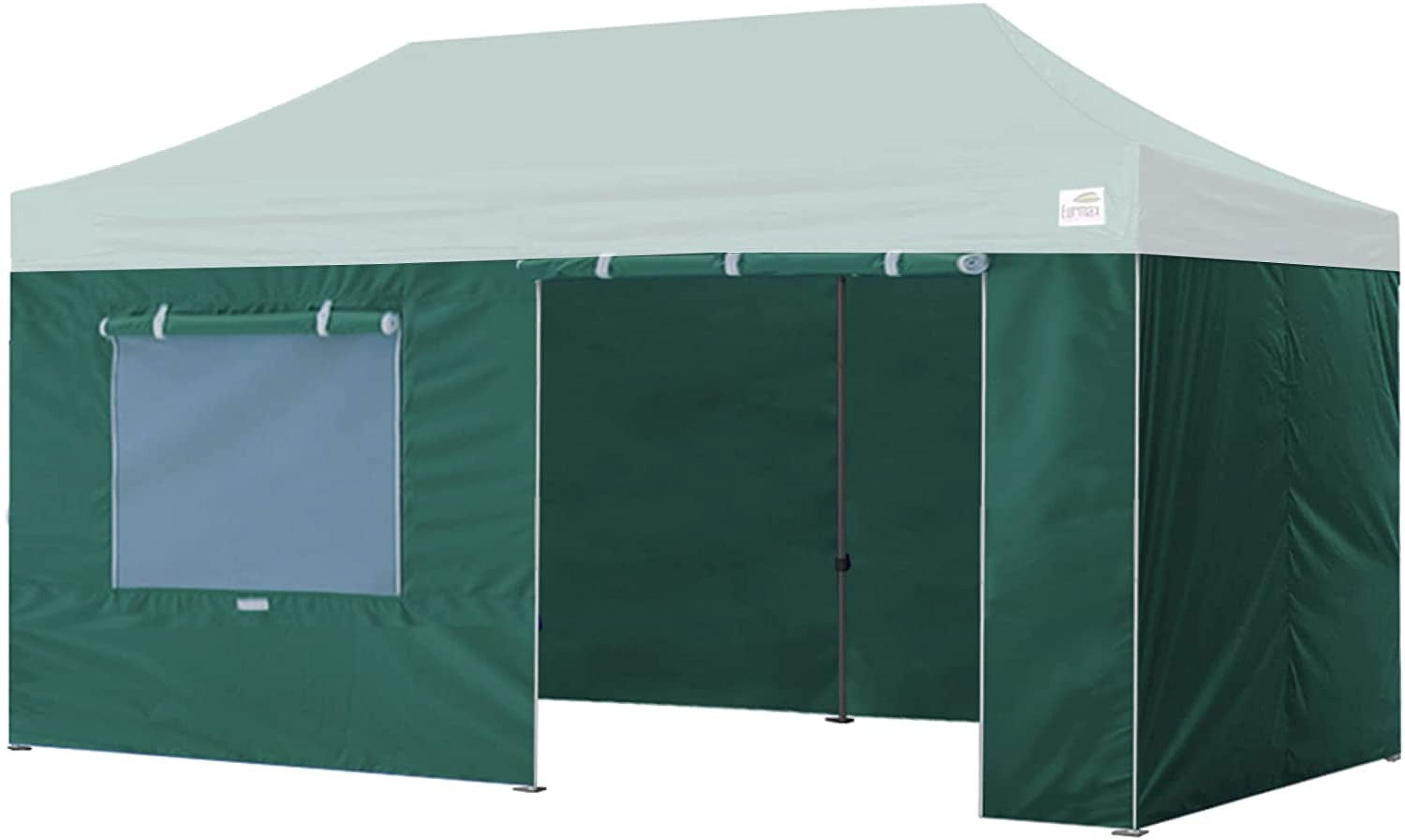 Euromax USA 10x20 Outdoor Canopy Tent Zippered Walls, 4 Walls Only ...