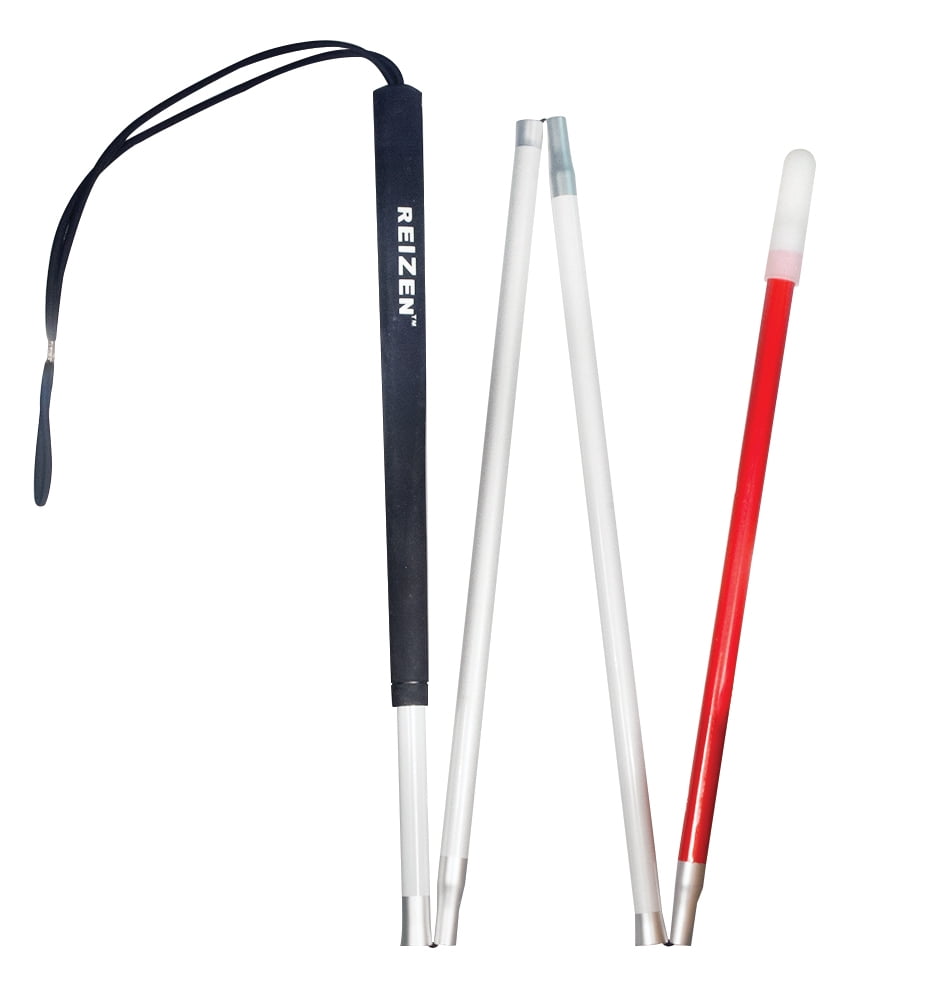 EUROPA Folding Aluminum Cane -4 Section - 54 inches - Walmart.com
