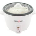 EUROSTAR RC616 16-Cup Rice Cooker, White - Walmart.com