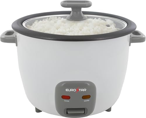 EUROSTAR RC620W 20-Cup Rice Cooker, White - Walmart.com