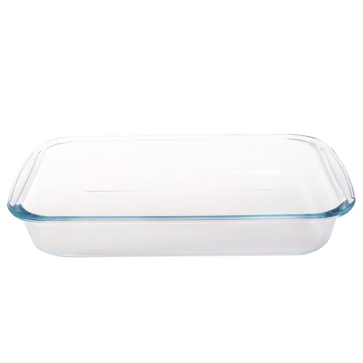 EUROSTAR GB3RCTX 3 Quart Glass Oblong Baking Dish - Walmart.com