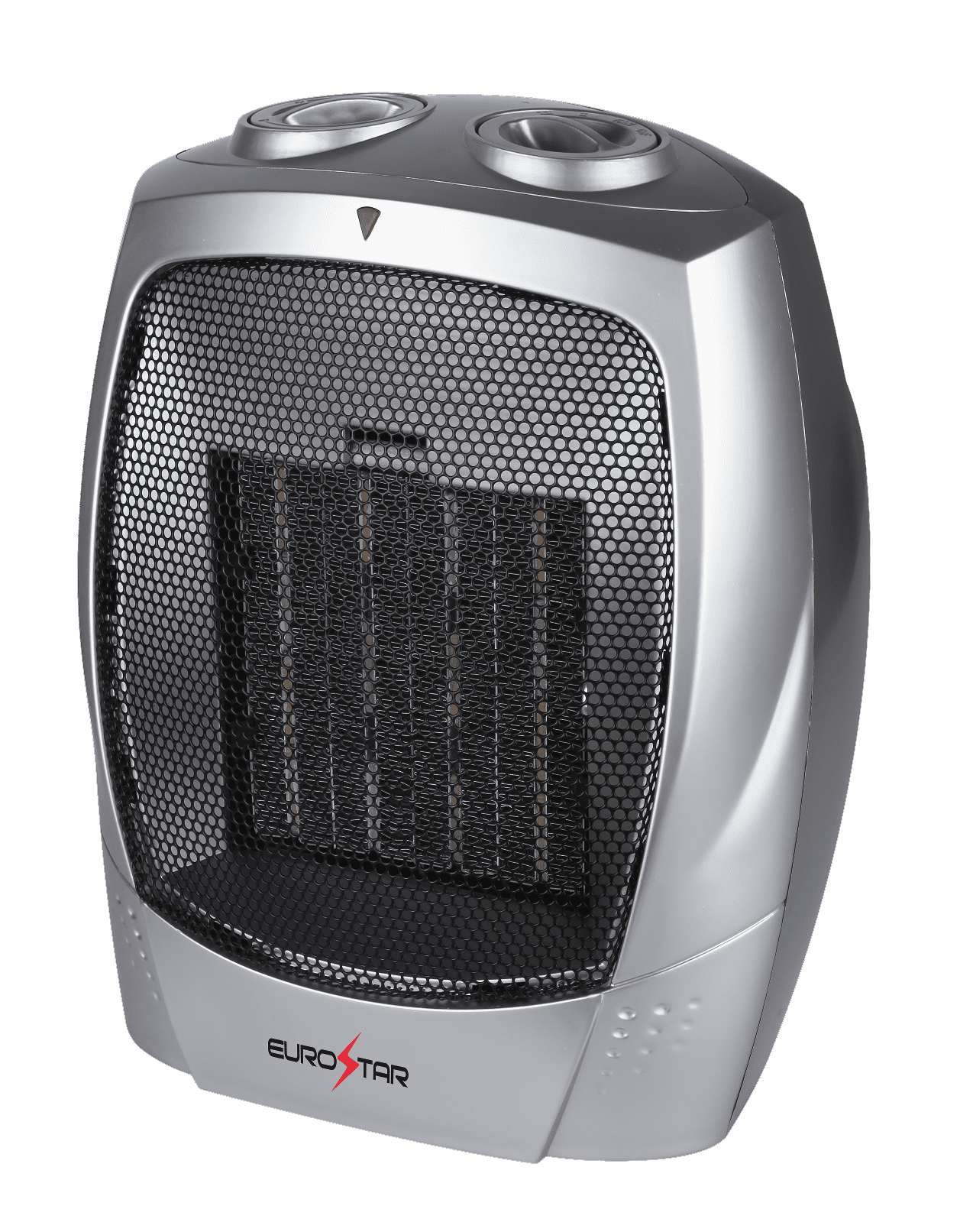 EUROSTAR HCH5420S Compact Ceramic Heater, Silver - Walmart.com
