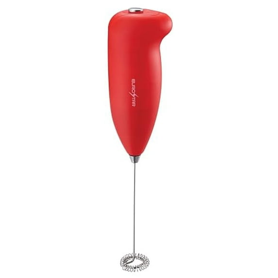 EUROSTAR DM101R Milk Frother, Red - Walmart.com