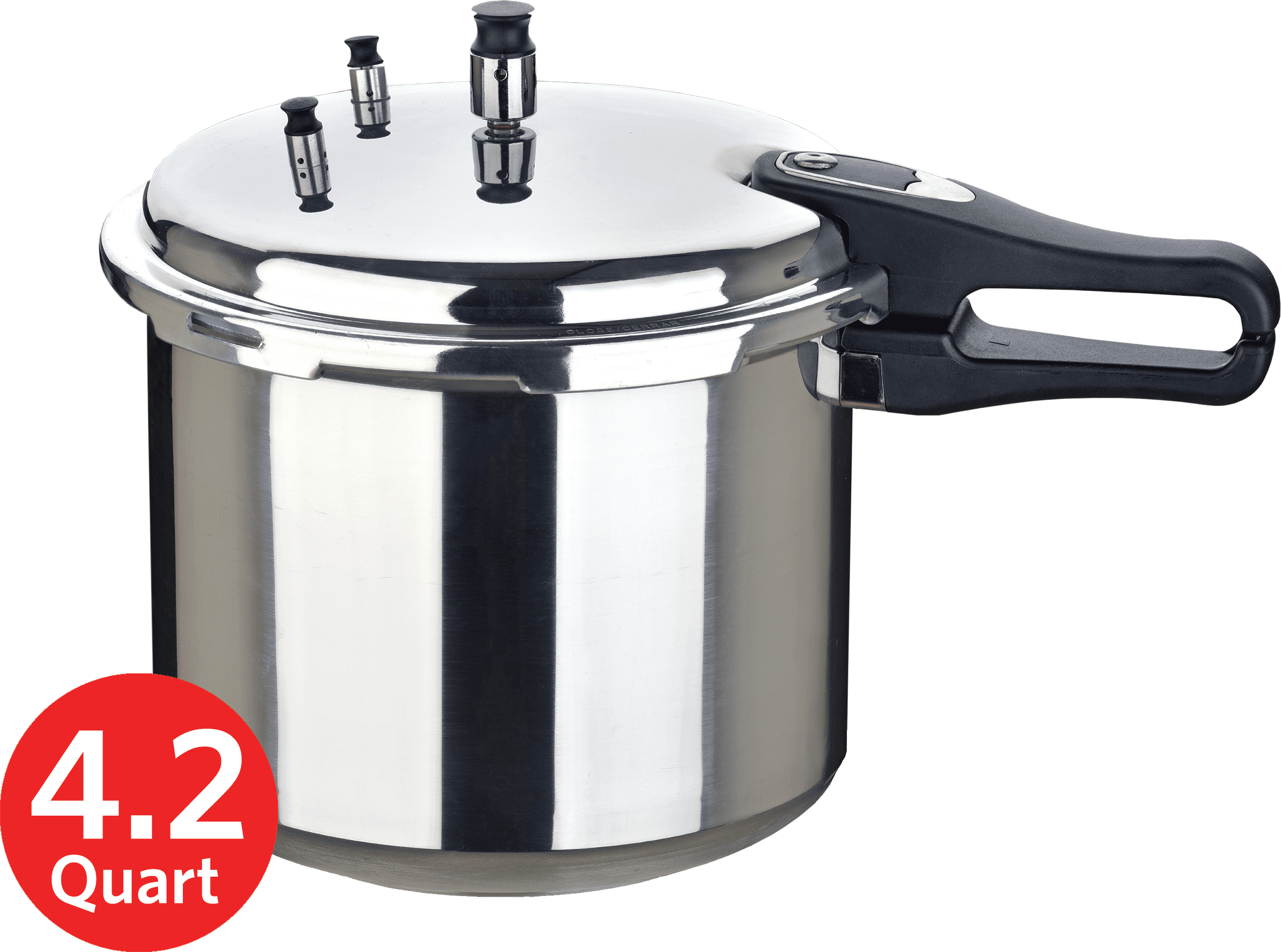 EUROSTAR PC42 4.2 Quart Aluminum Pressure Cooker - Walmart.com