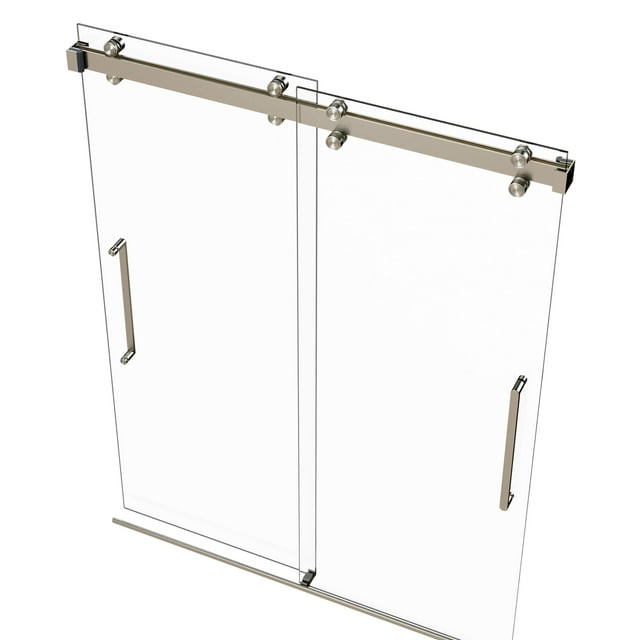 EUROTECH SHOWERS MONACO 56.5-60" W x 78" High Twinglide Frameless ...