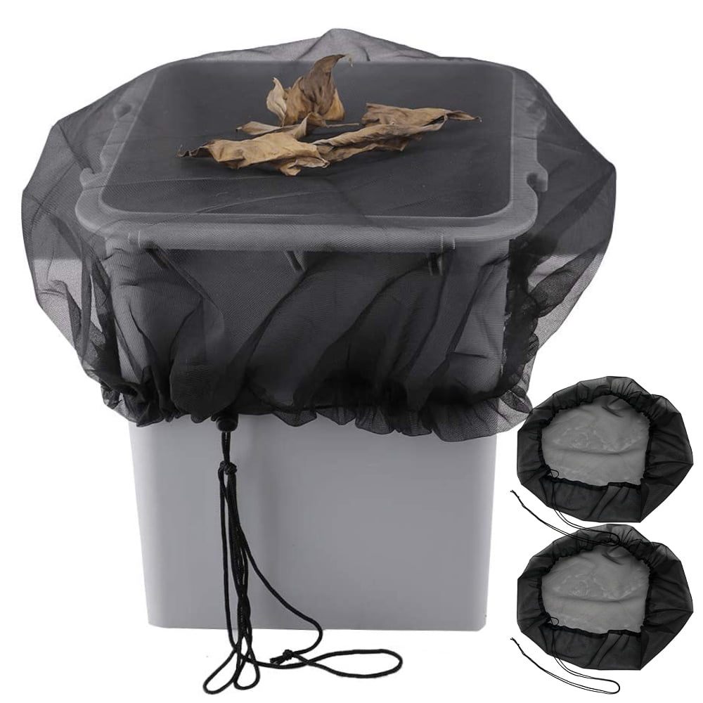 EUWBSSR 2PCS Mesh Cover For Rain Barrels, Rainwater Collection System ...