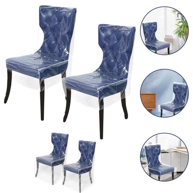 Clear Plastic Chair Covers Heavy Duty Dining Room Chair Cover