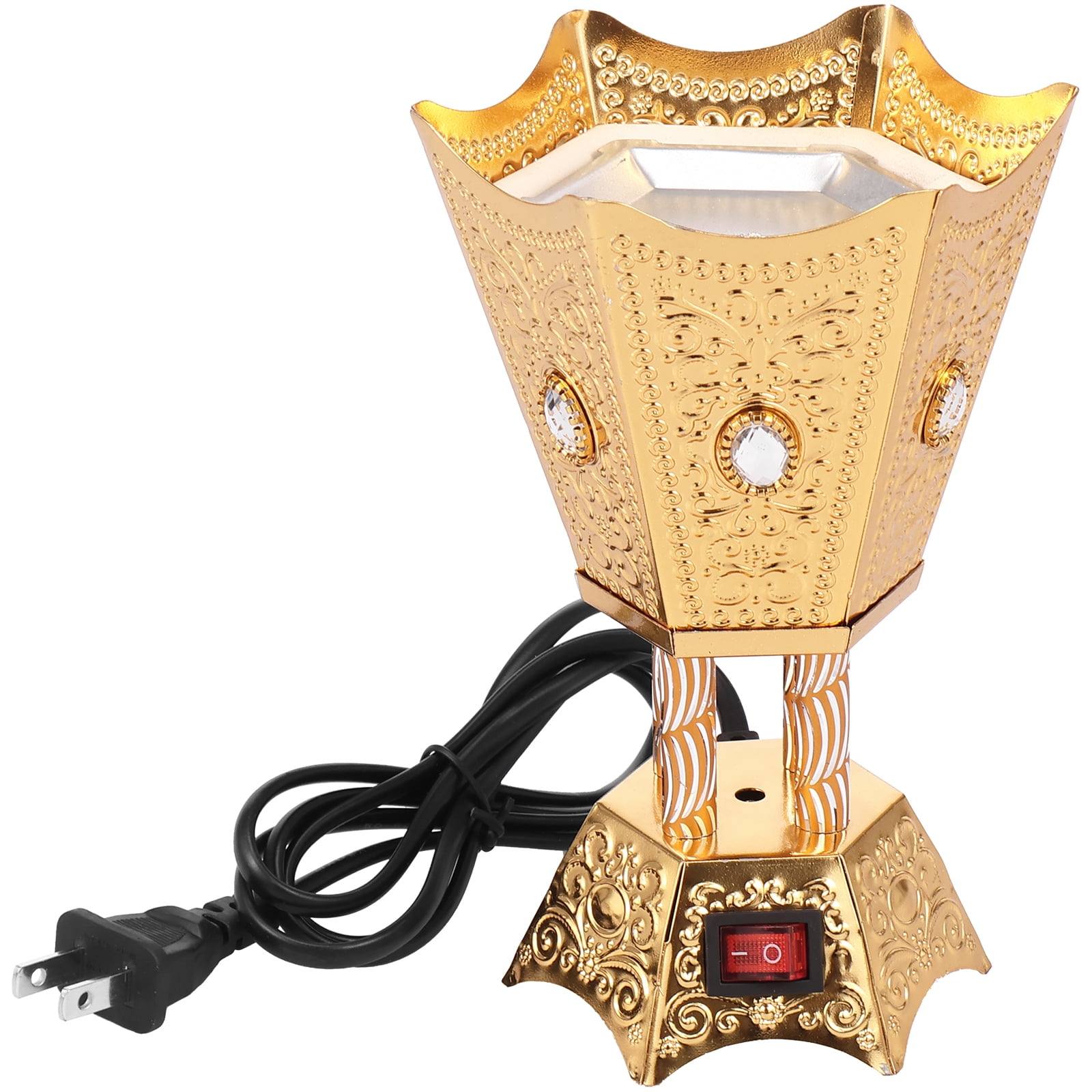 EUWBSSR Arabic Incense Burner Electric Incense Holder Vintage Exquisite ...