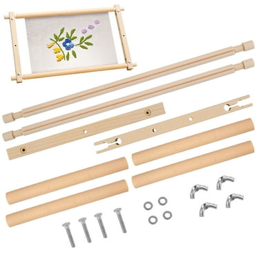 Wood Needlepoint Embroidery Scroll Frame 21x12" Cross Stitch Frame ...