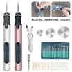 Electric Engraving Pen Kit with 30 Bits, Mini Portable Electric ...